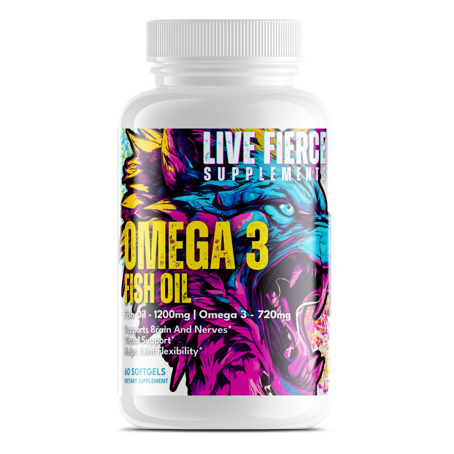 Omega 3 Fish Oil – Live Fierce Supplements